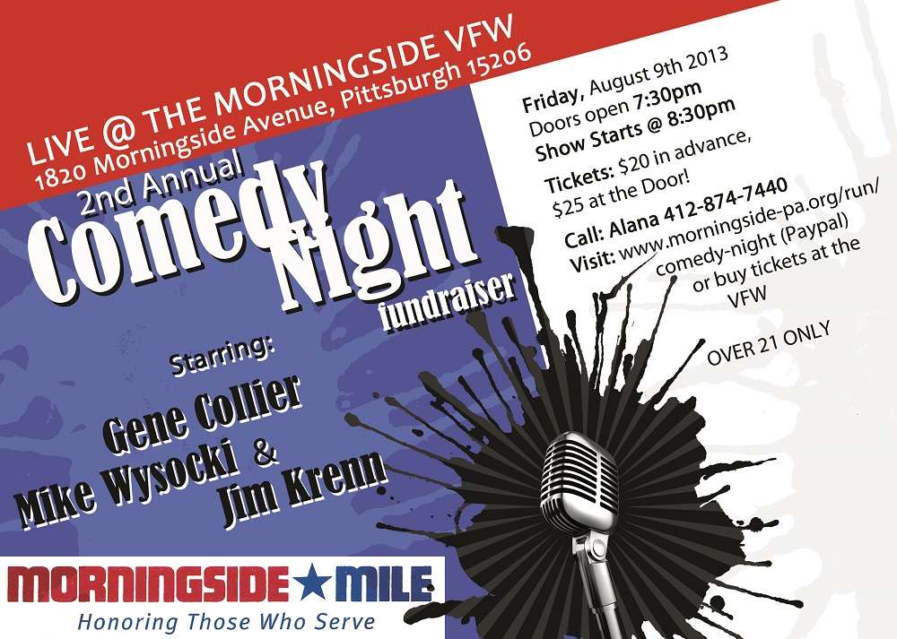 » Comedy Night w/ Jim Krenn, Gene Collier & Mike Wysocki Benefiting ...