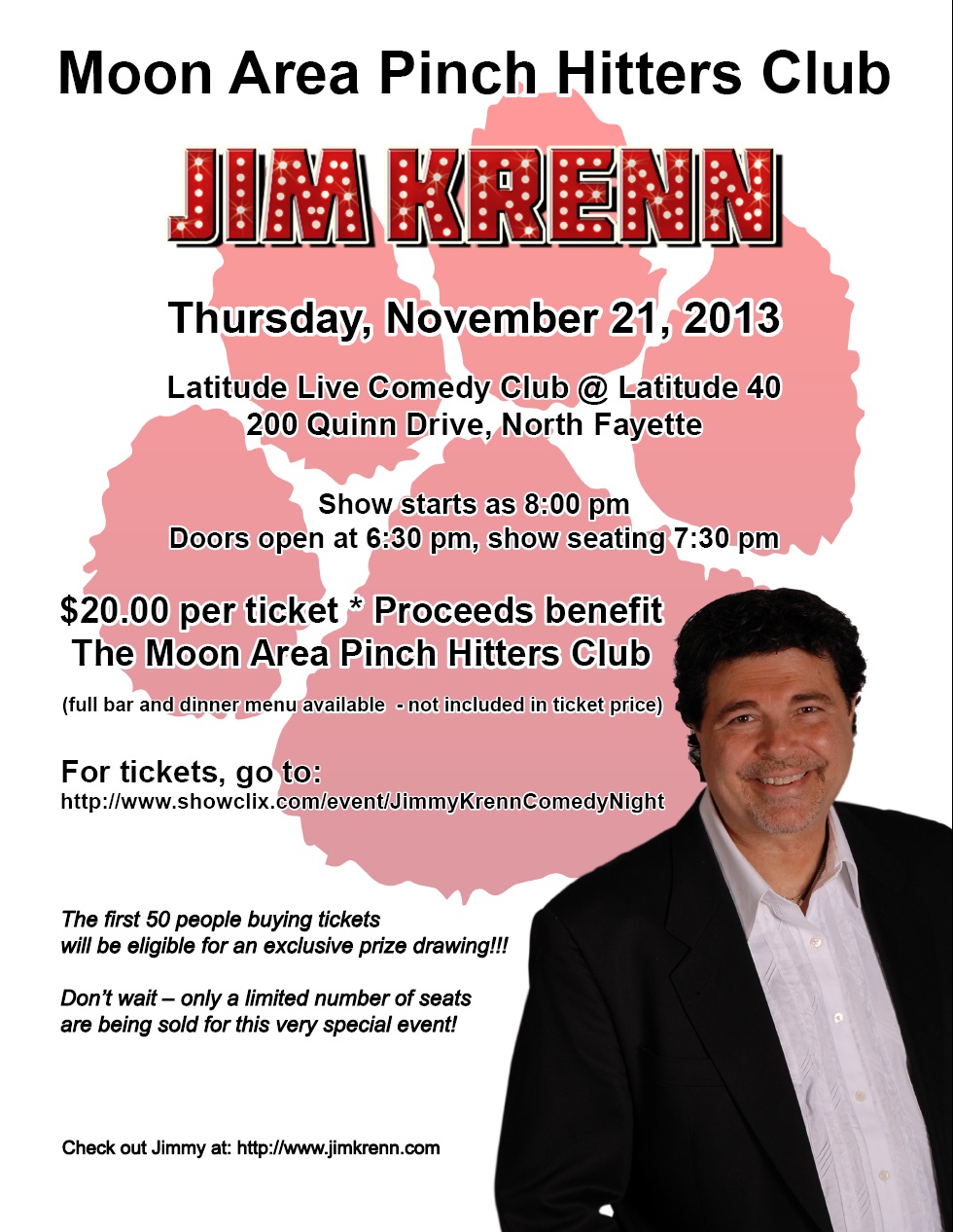 » Jimmy Krenn Comedy Night & Fundraiser at Latitude 40 Jim Krenn